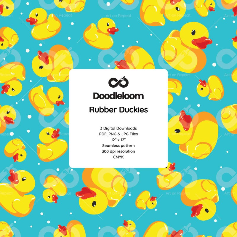 Rubber Duck Fabric - Etsy