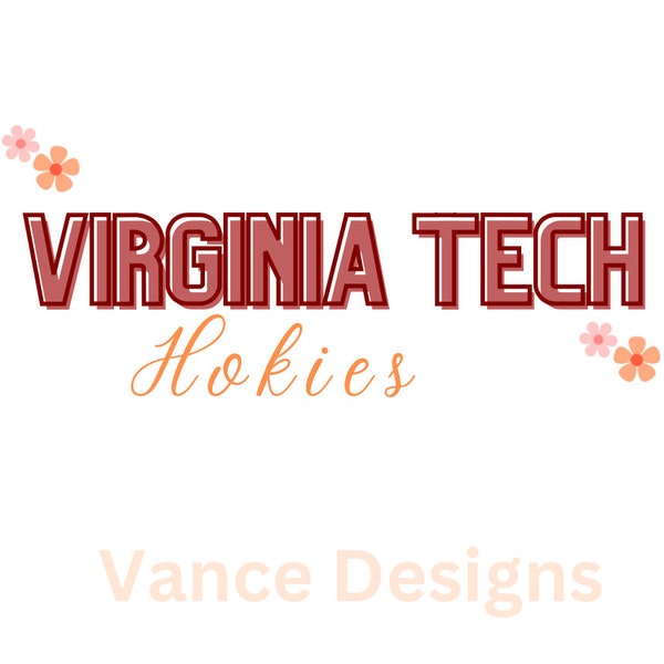 Virginia Tech Hokie - Etsy