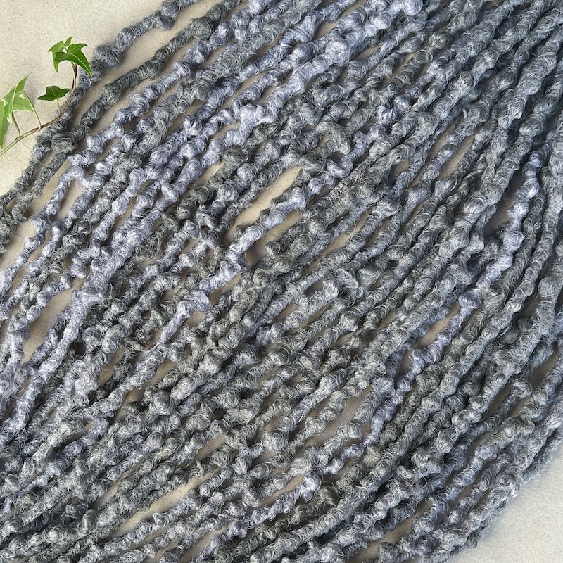 Grey Hair Extensions - Etsy