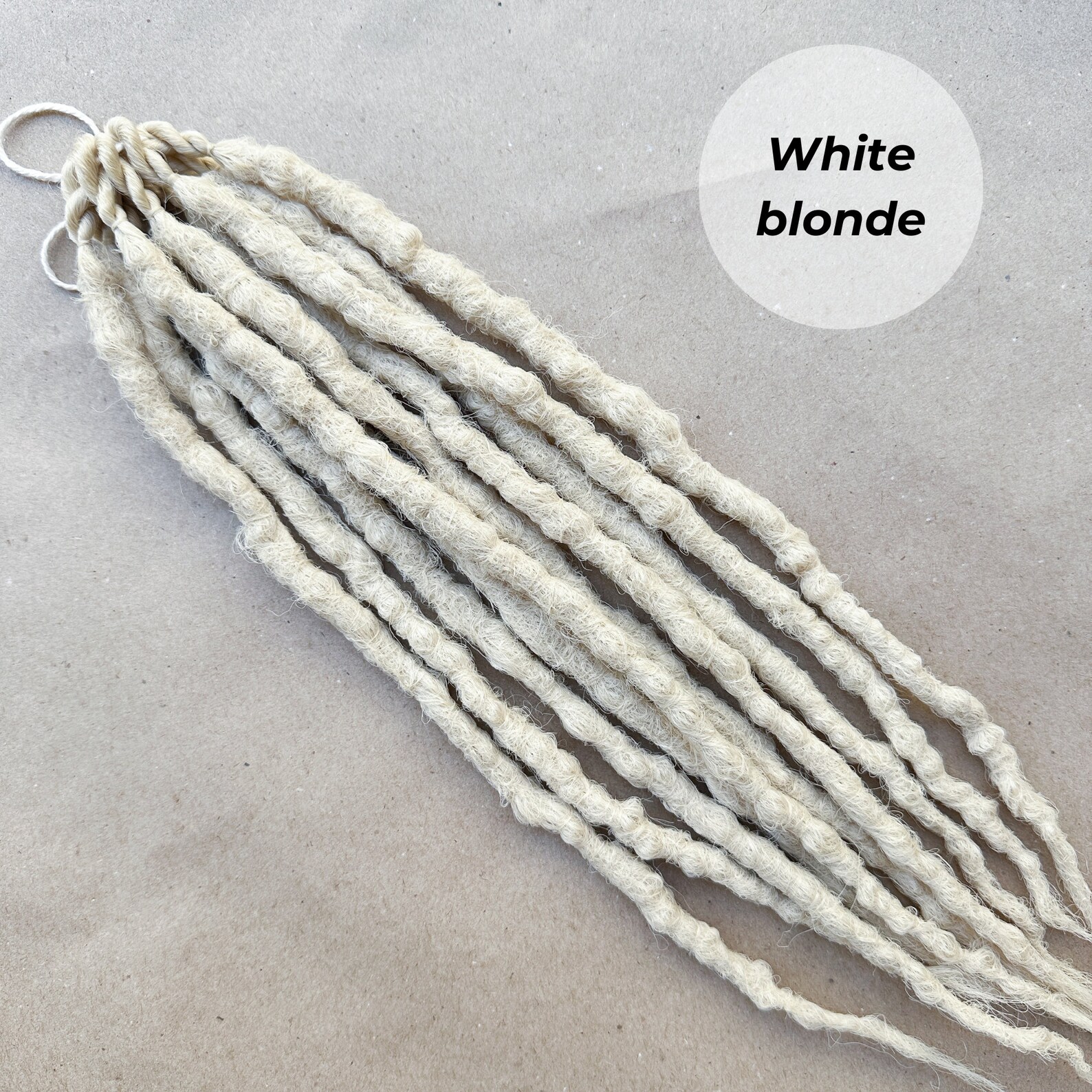 Custom Braid in Synthetic Dreads SE DE, Natural Look Temporary ...