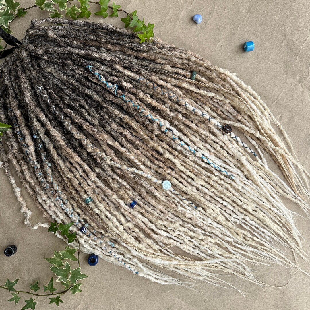 Ombre Dreadlocks, Blond Dreadlocks, Dark Brown to Blond Extensions ...