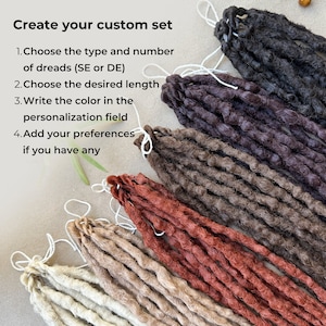 Custom Braid in Synthetic Dreads SE DE, Natural Look Temporary ...