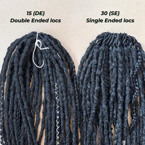 Double Ended Dreadlocks, Light Pink Dreads, Pink Extensions, Synthetic ...