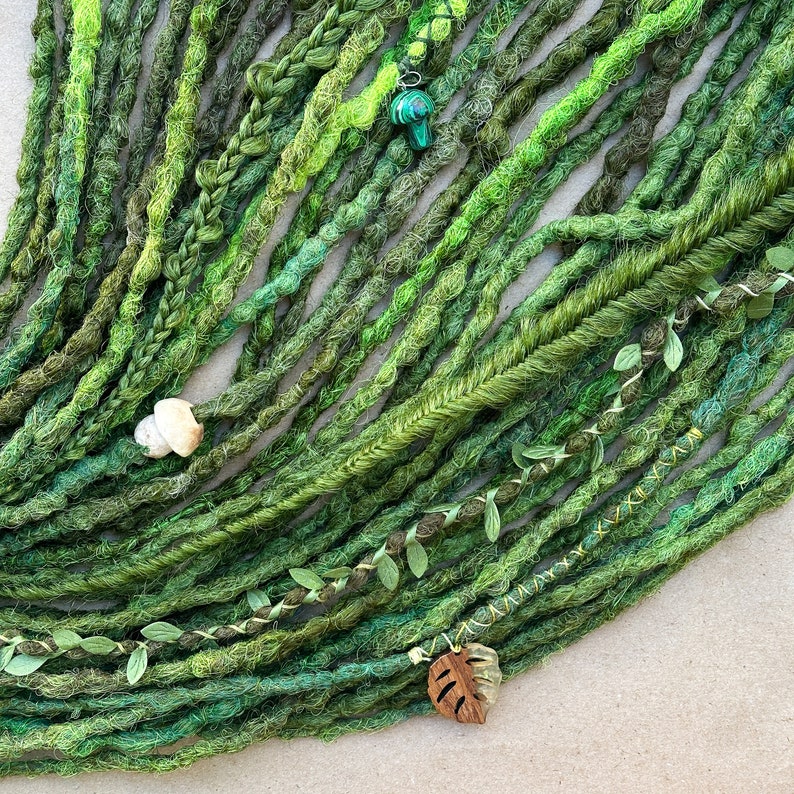 Dreadlocks sintéticos extra longos DE ou SE, 80 cm (31 polegadas ...