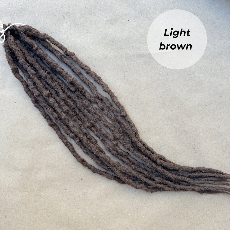 Custom Braid in Synthetic Dreads SE DE, Natural Look Temporary ...