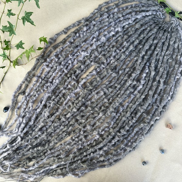 Grey Hair Extensions - Etsy