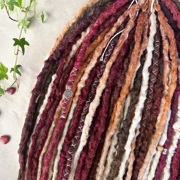 Mixed Dreadlock Extensions - Etsy
