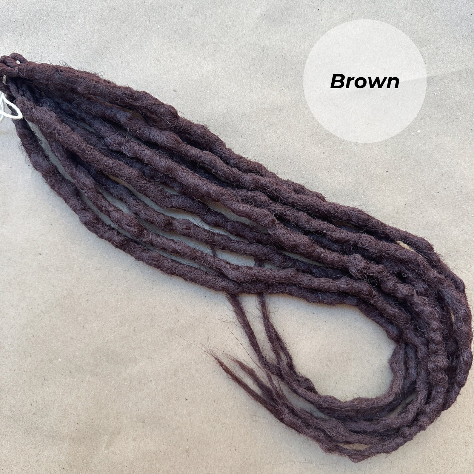 Custom Braid in Synthetic Dreads SE DE, Natural Look Temporary ...
