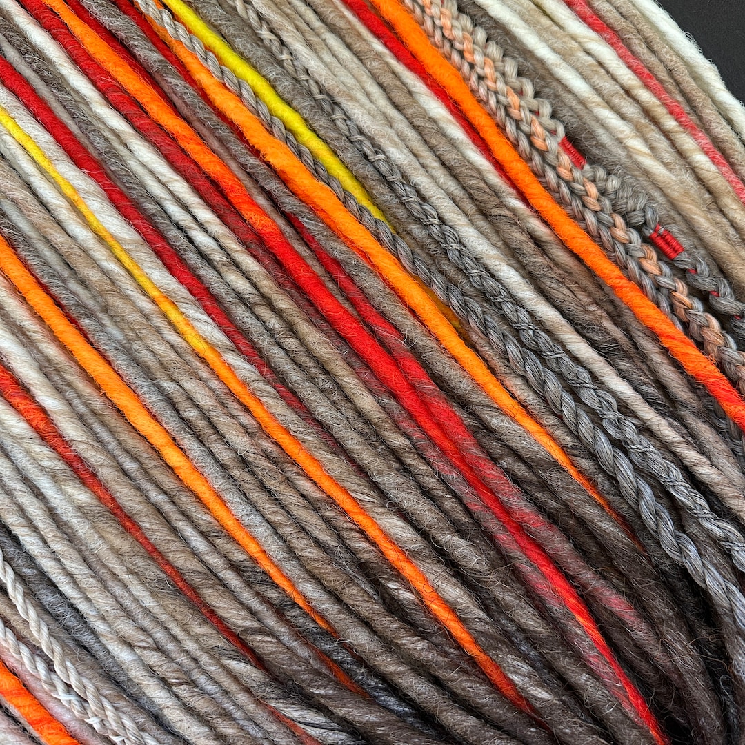 Natural Colours Dreadlocks Synthetic Dreads Blonde Double - Etsy