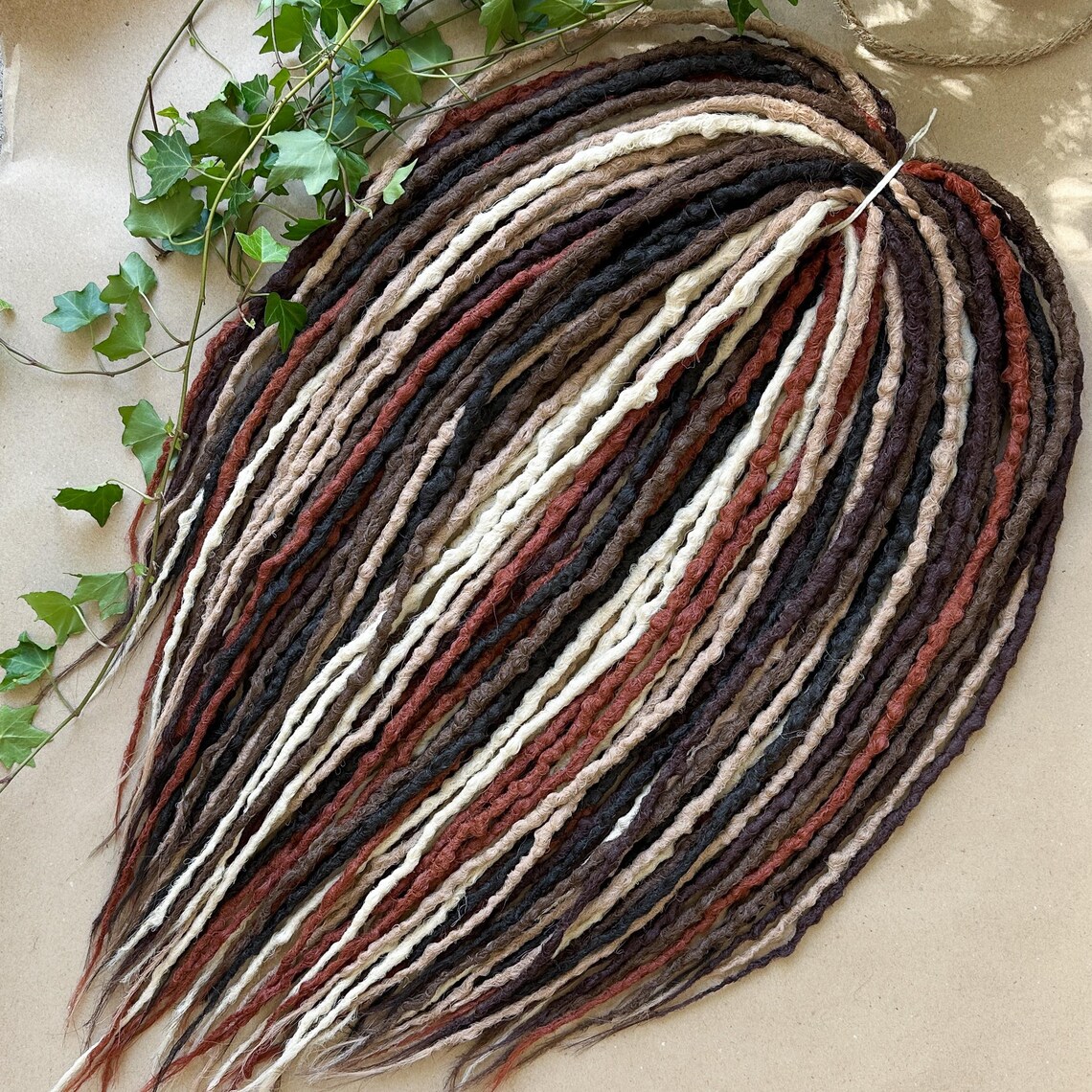 Custom Braid in Synthetic Dreads SE DE, Natural Look Temporary ...
