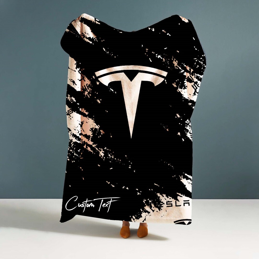 Handmade Blanket Custom Name Tesla Blanket Throw Blanket Christmas Gift ...