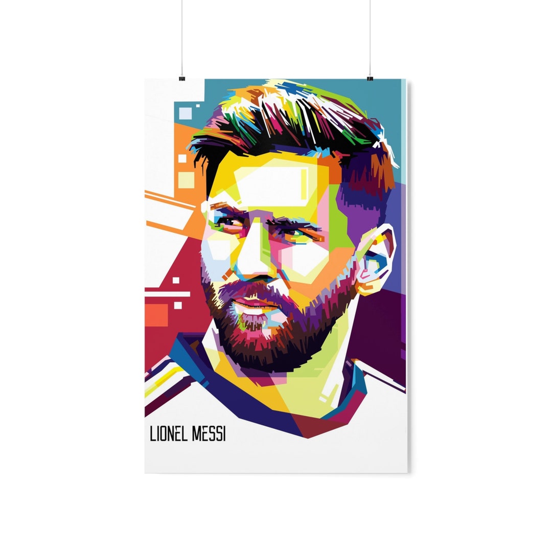 Lionel Messi Vertical Posters Messi Poster Football Poster - Etsy