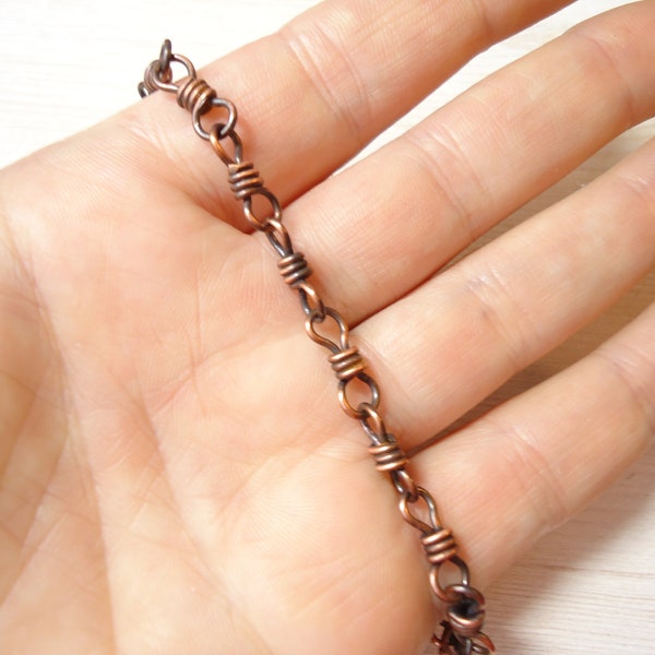 Wire Wrapped Chain - Etsy