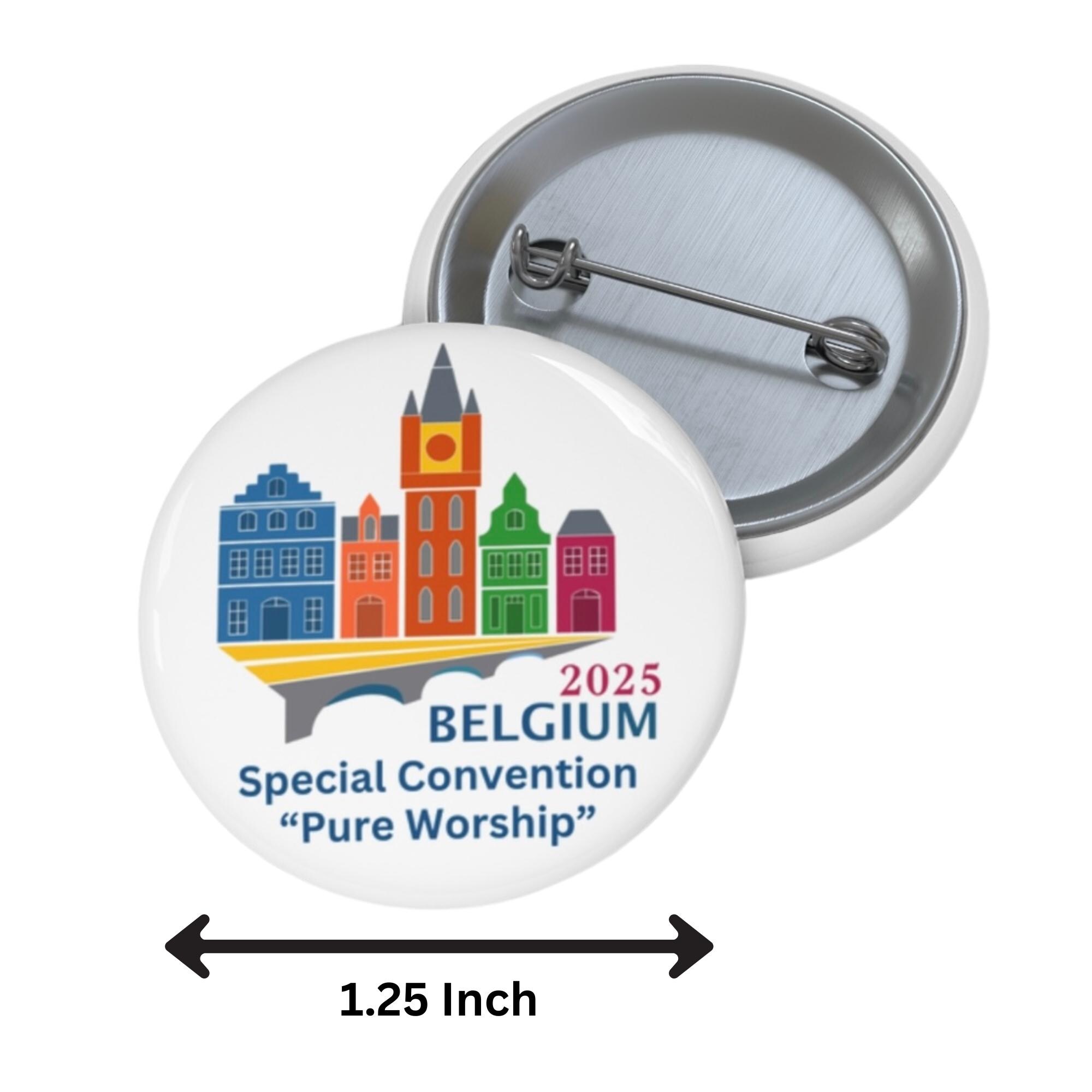 2025 Special Convention Button, Belgium Special Convention Pin, Jw ...