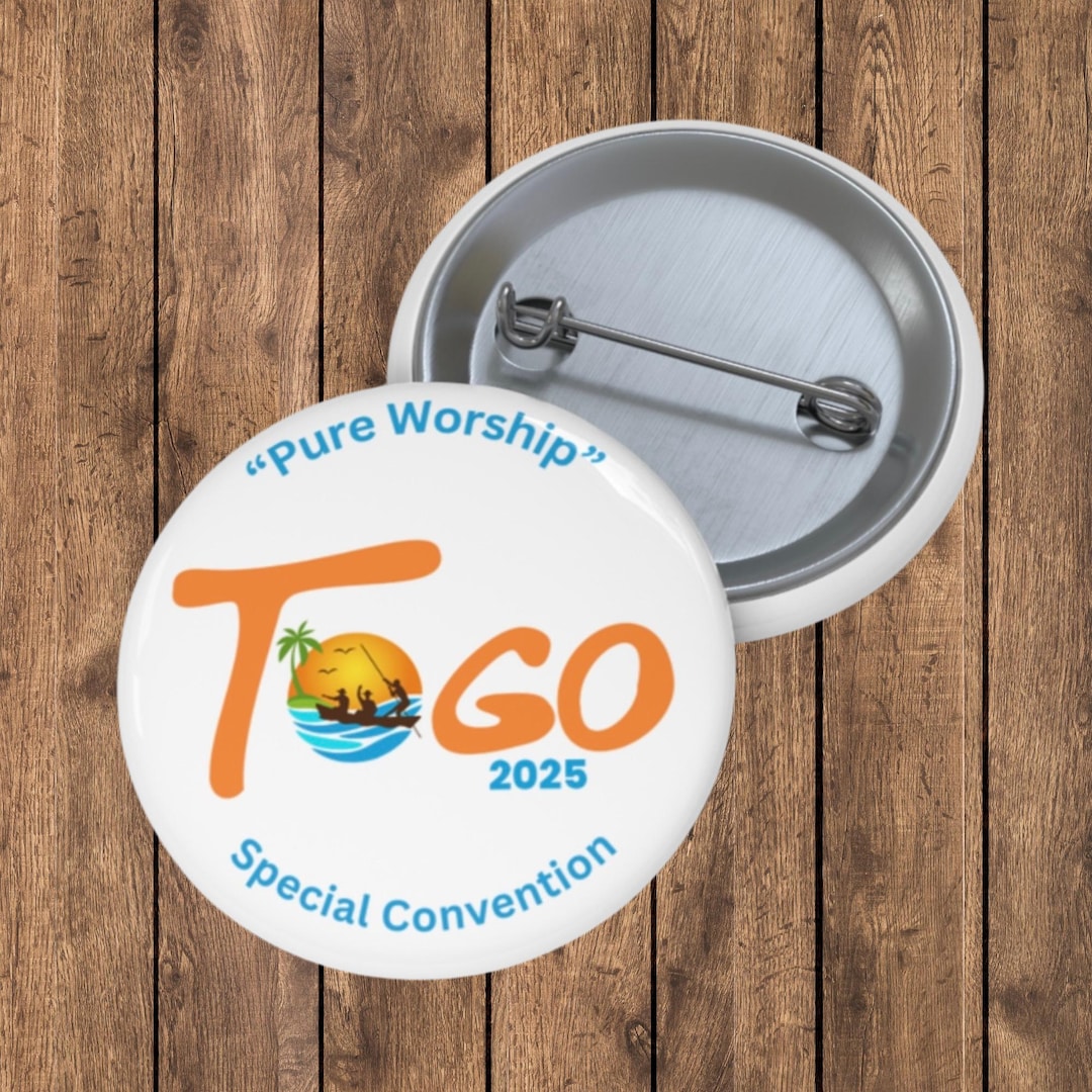 2025 Special Convention Button, Togo Special Convention Pin, Jw ...