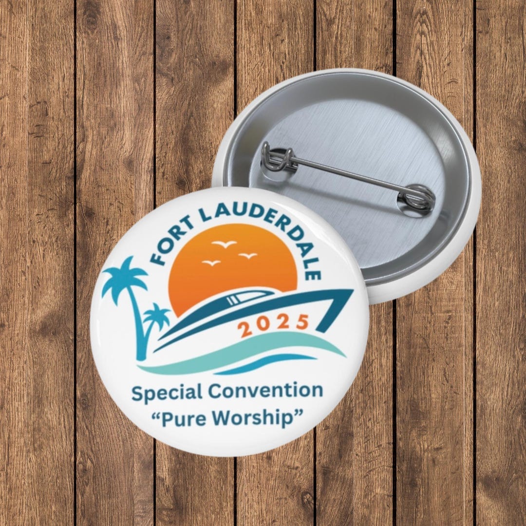 2025 Special Convention Button, 2025 Fort Lauderdale Special Convention ...