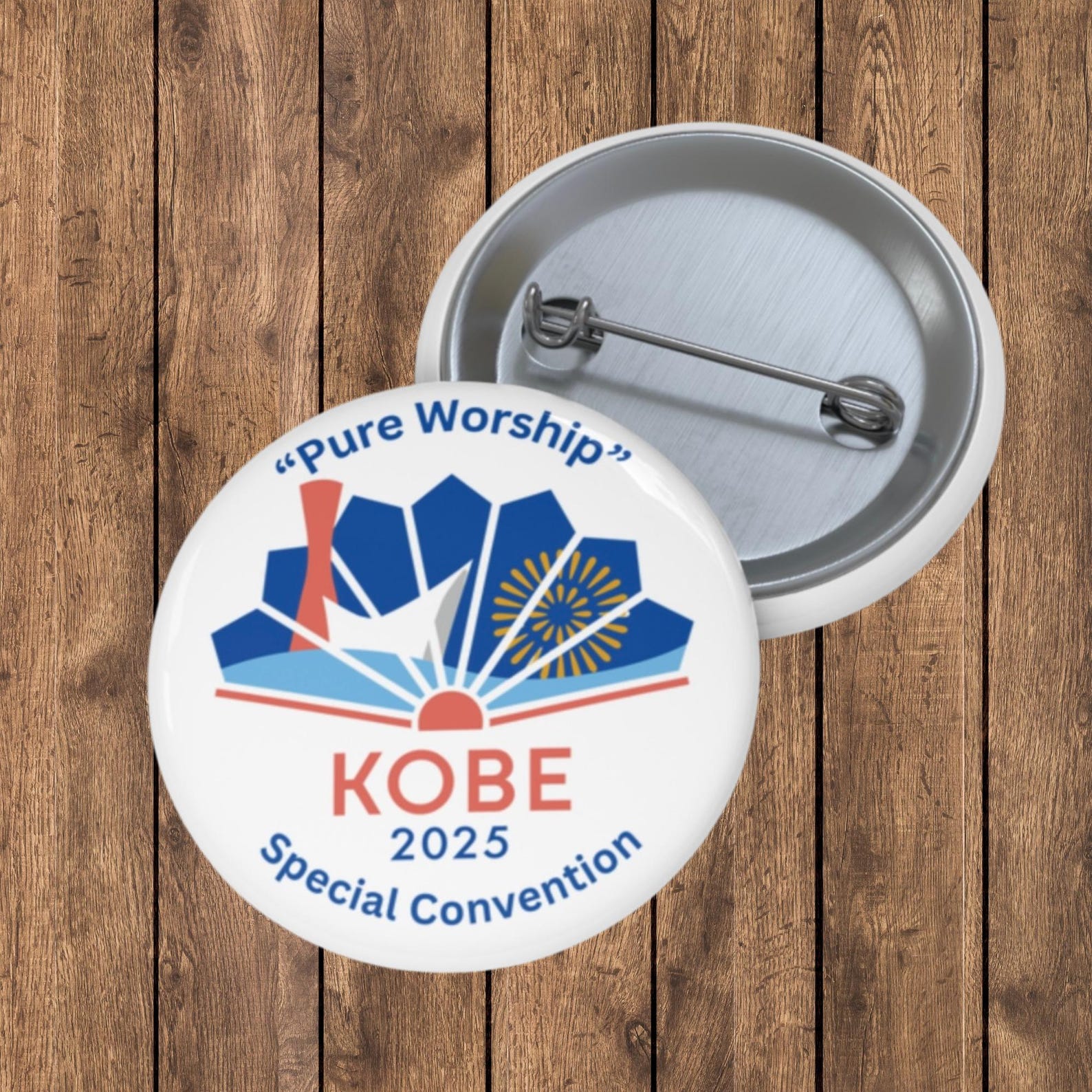 2025 Special Convention Button, Kobe Special Convention Pin, Jw ...