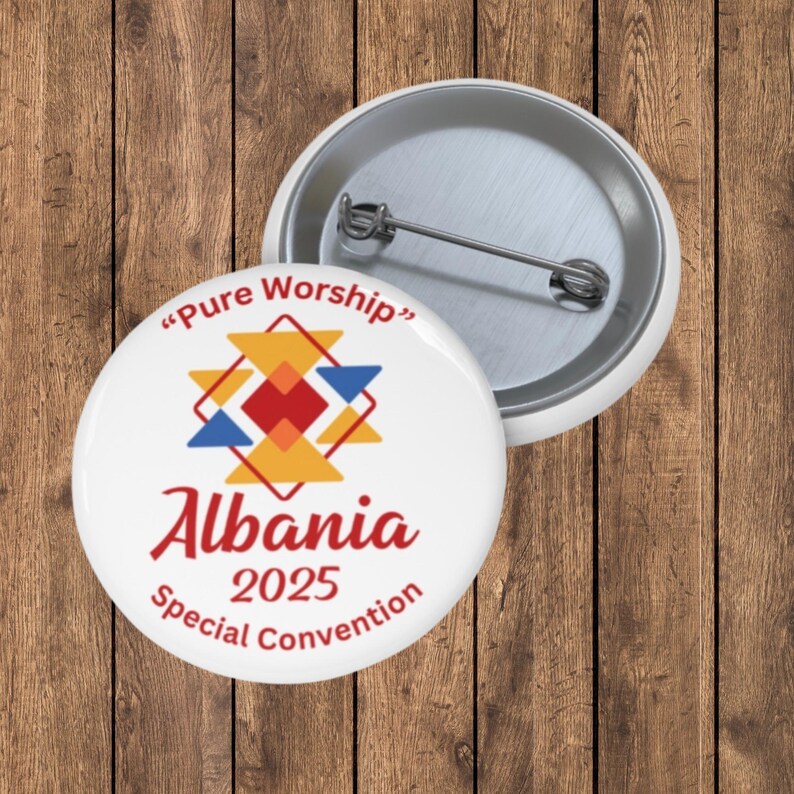 2025 Special Convention Button, Albania Special Convention Pin, Jw ...