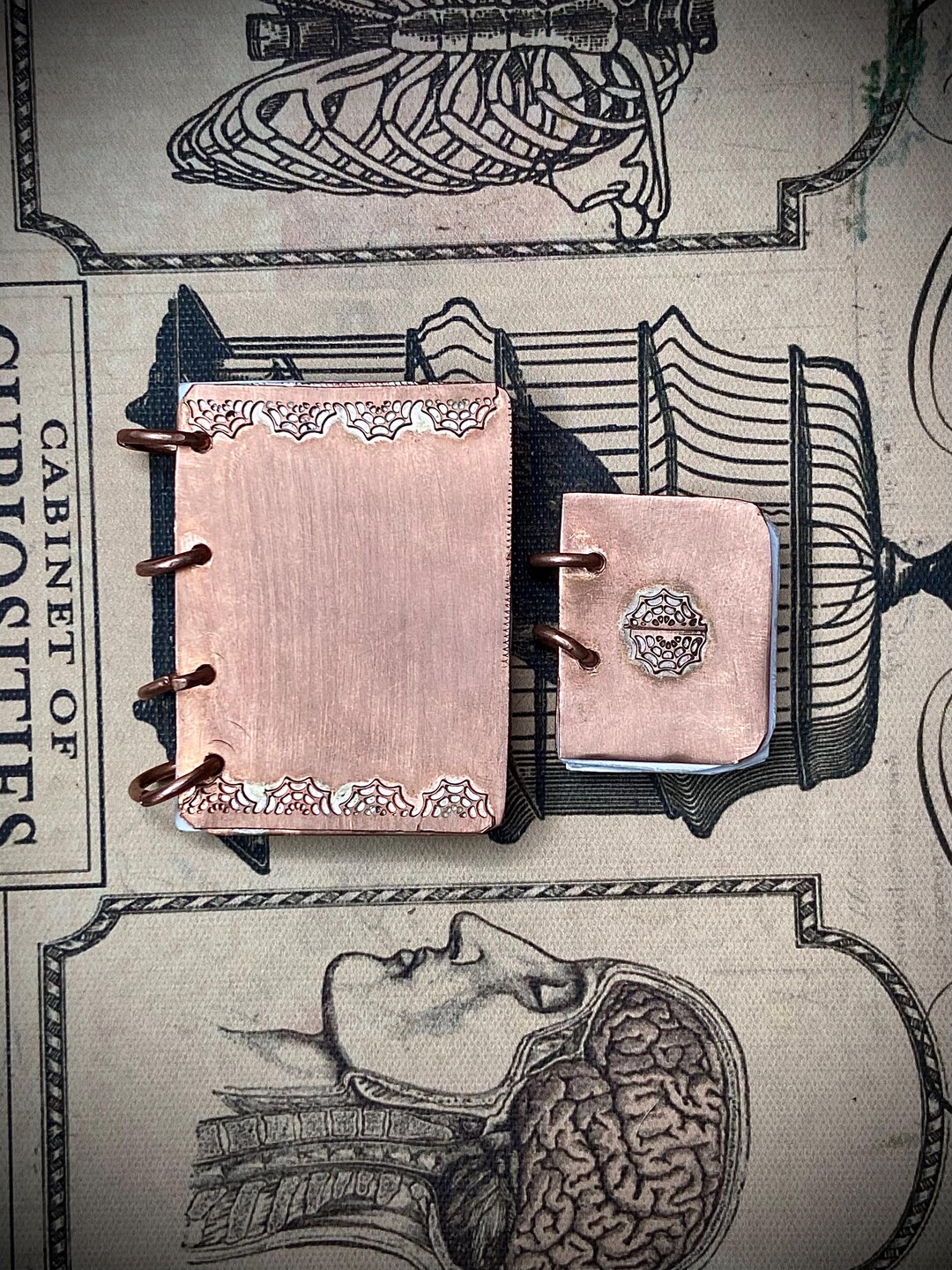 Copper fairy Field Journal, Copper Journal, Metal Notebook, Fairy ...