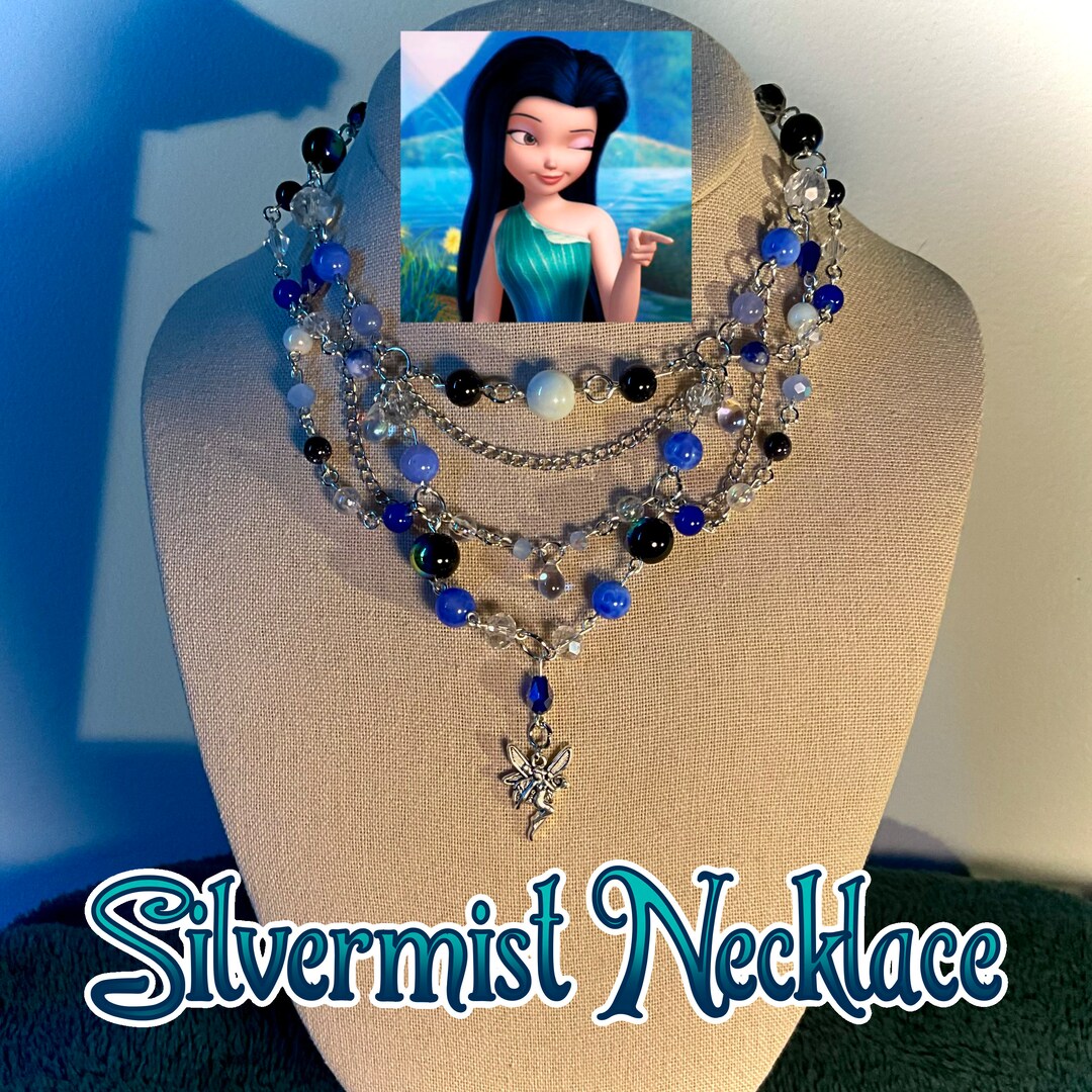 Silvermist Pixie Hollow Neckace - Etsy