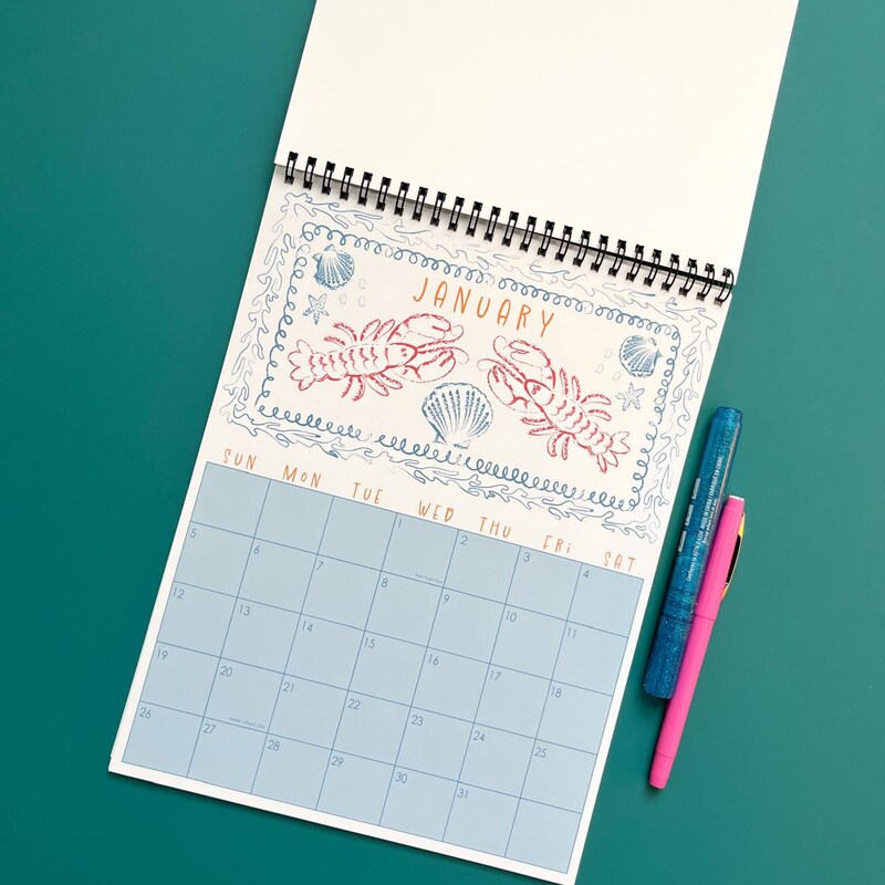 Extra Large Wall Calendar - Etsy