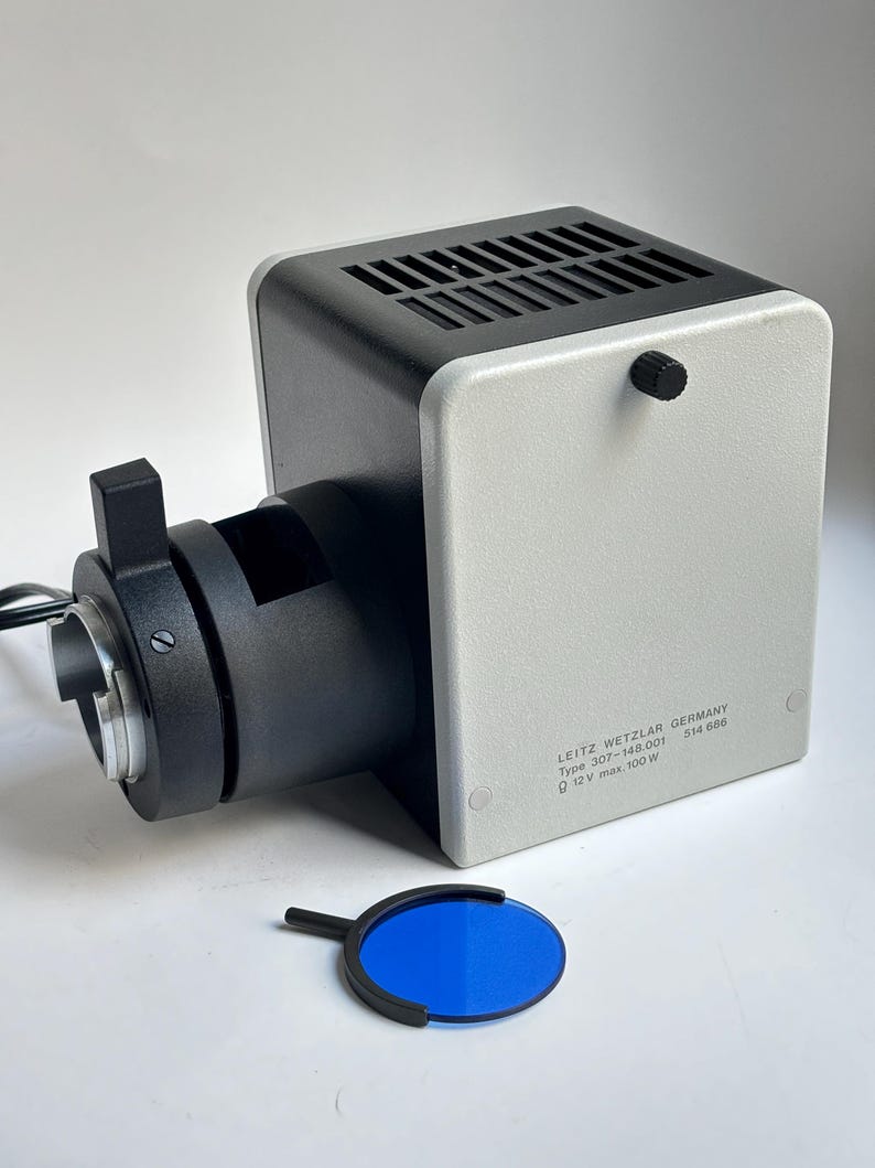 Leitz Microscope Illuminator, Microscope Illumination,, Optics ...