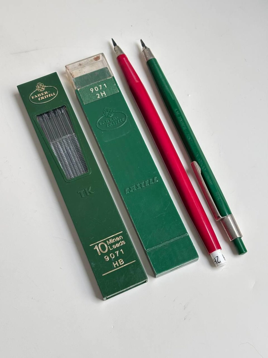 A.W.FABER CASTELL Collectible Mechanical Pencils, Pencil Leads, Vintage ...