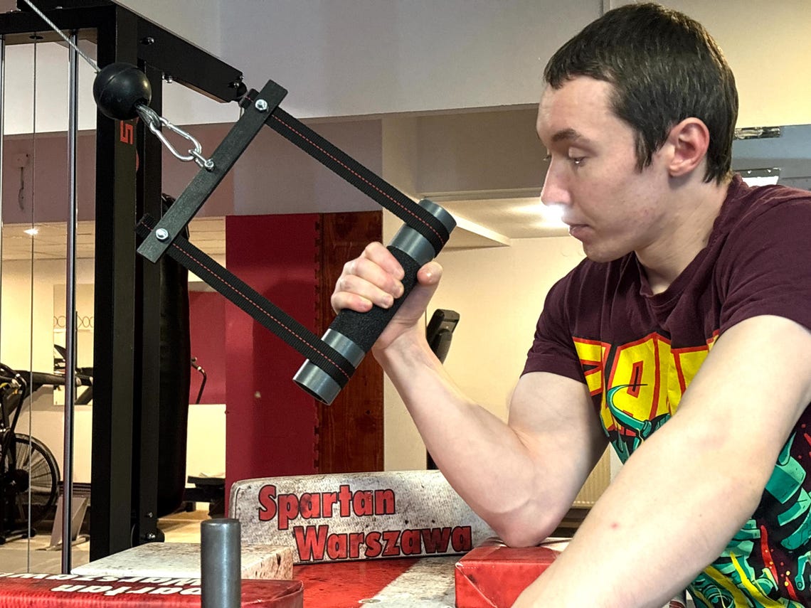 Armwrestling Handle 50mm 63 Mm, Grip Strength, Sports Inverter ...