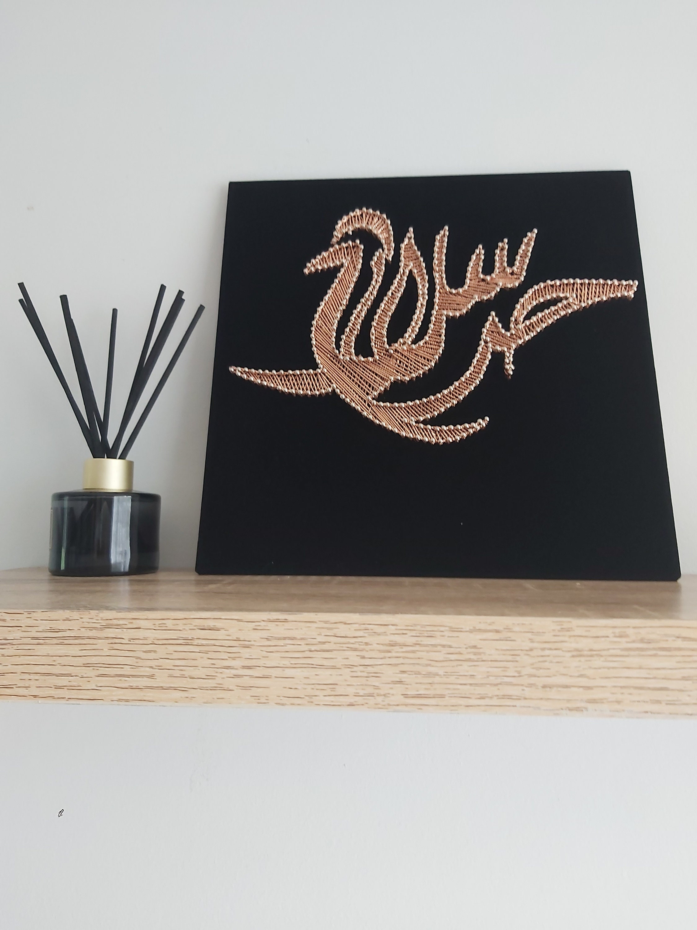 String Art ISLAMIC Wall Décor DOVE Wall Hanging Copper Wall Décor ...