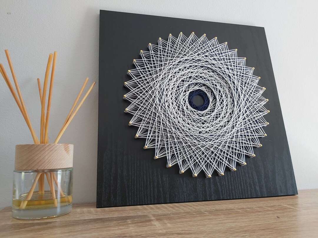 String Art Mandala: Birds Nest Wall Hanging, Feng Shui Decor - Etsy