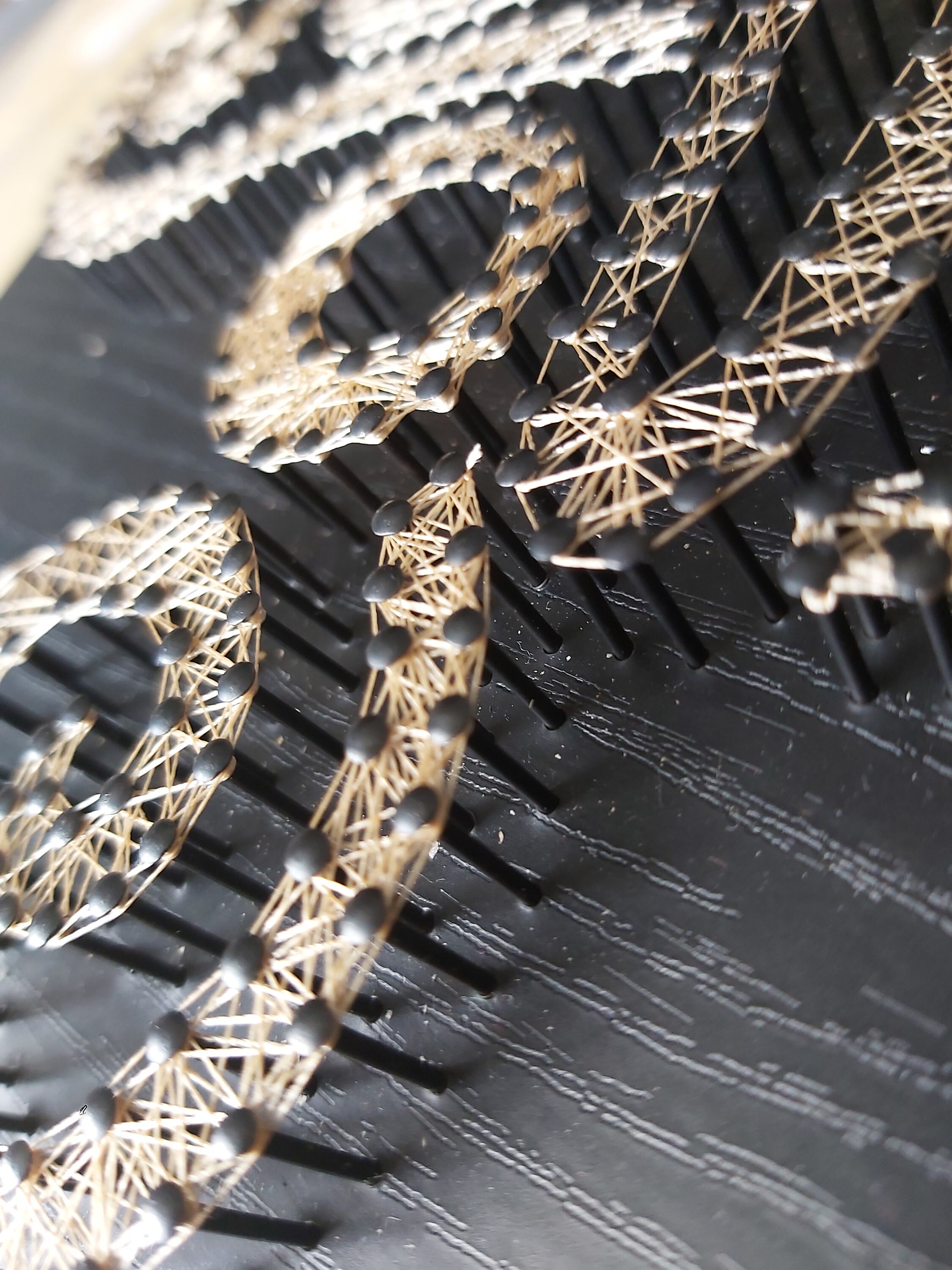 Handcrafted STRING ART Coffee Wall Hanging Unique Gift Coffee Lover's ...