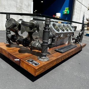 Shelby Engine Block Coffee Table - Etsy