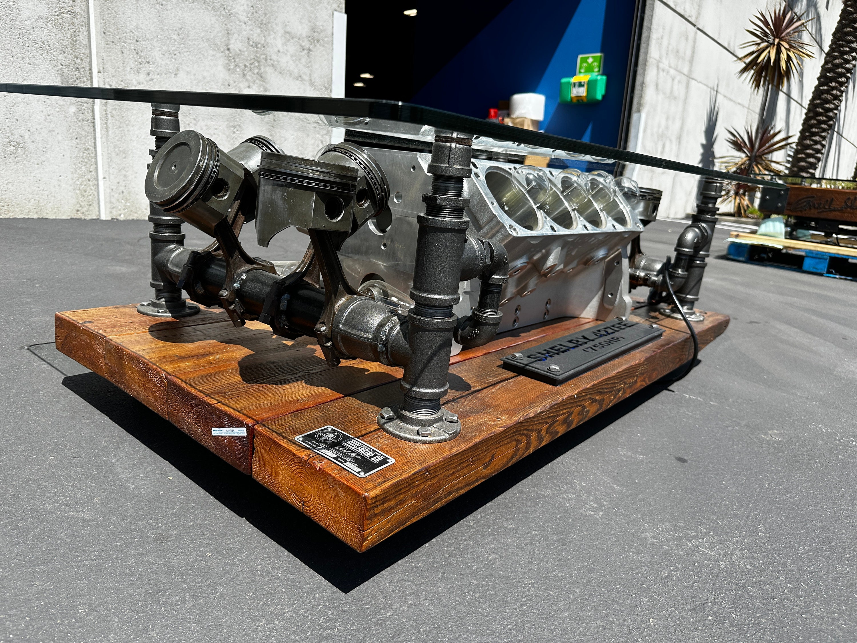 Shelby Engine Block Coffee Table - Etsy