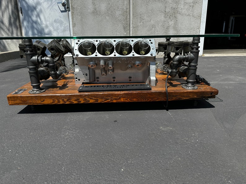 Shelby Engine Block Coffee Table - Etsy