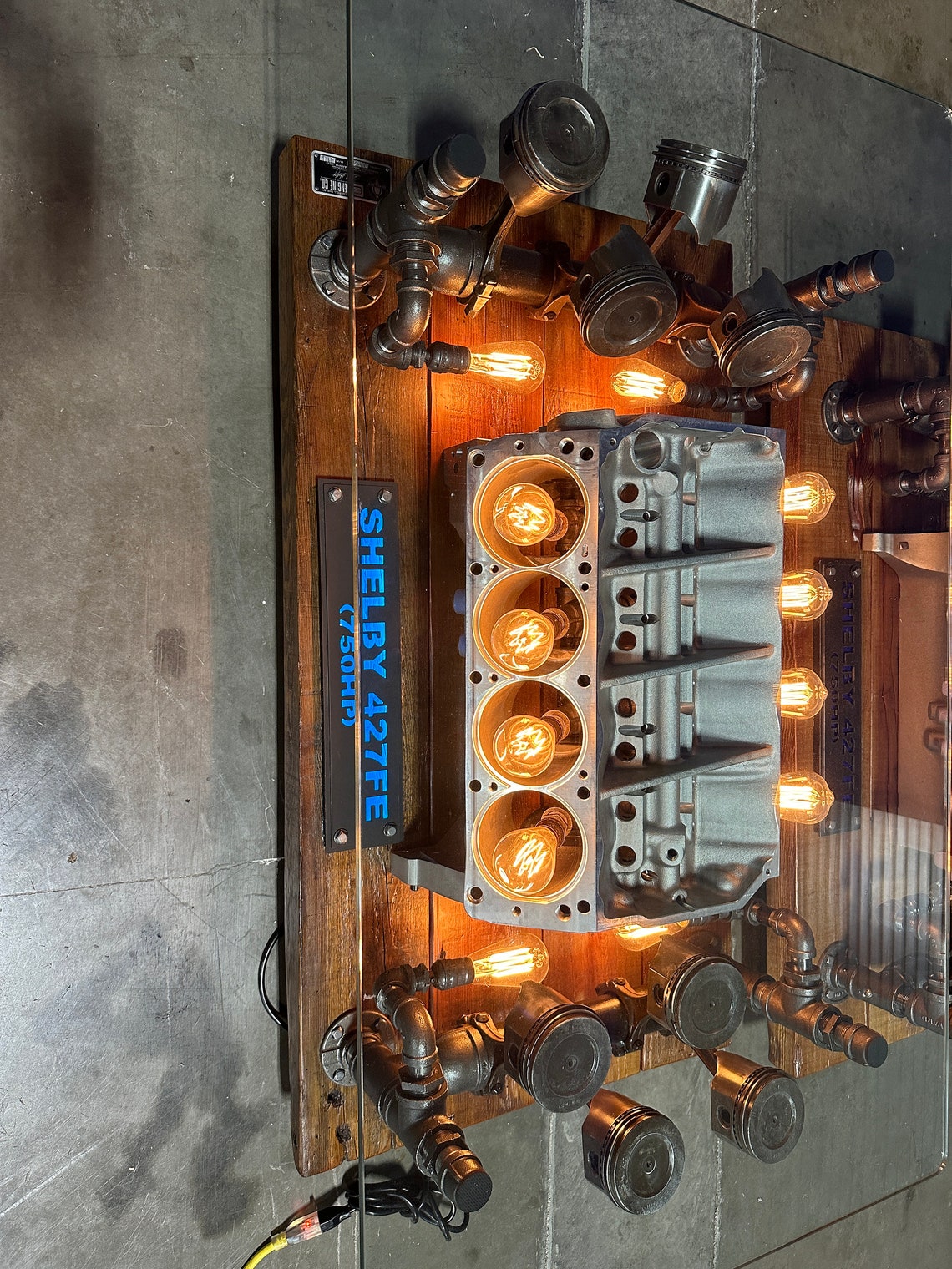 Shelby Engine Block Coffee Table - Etsy