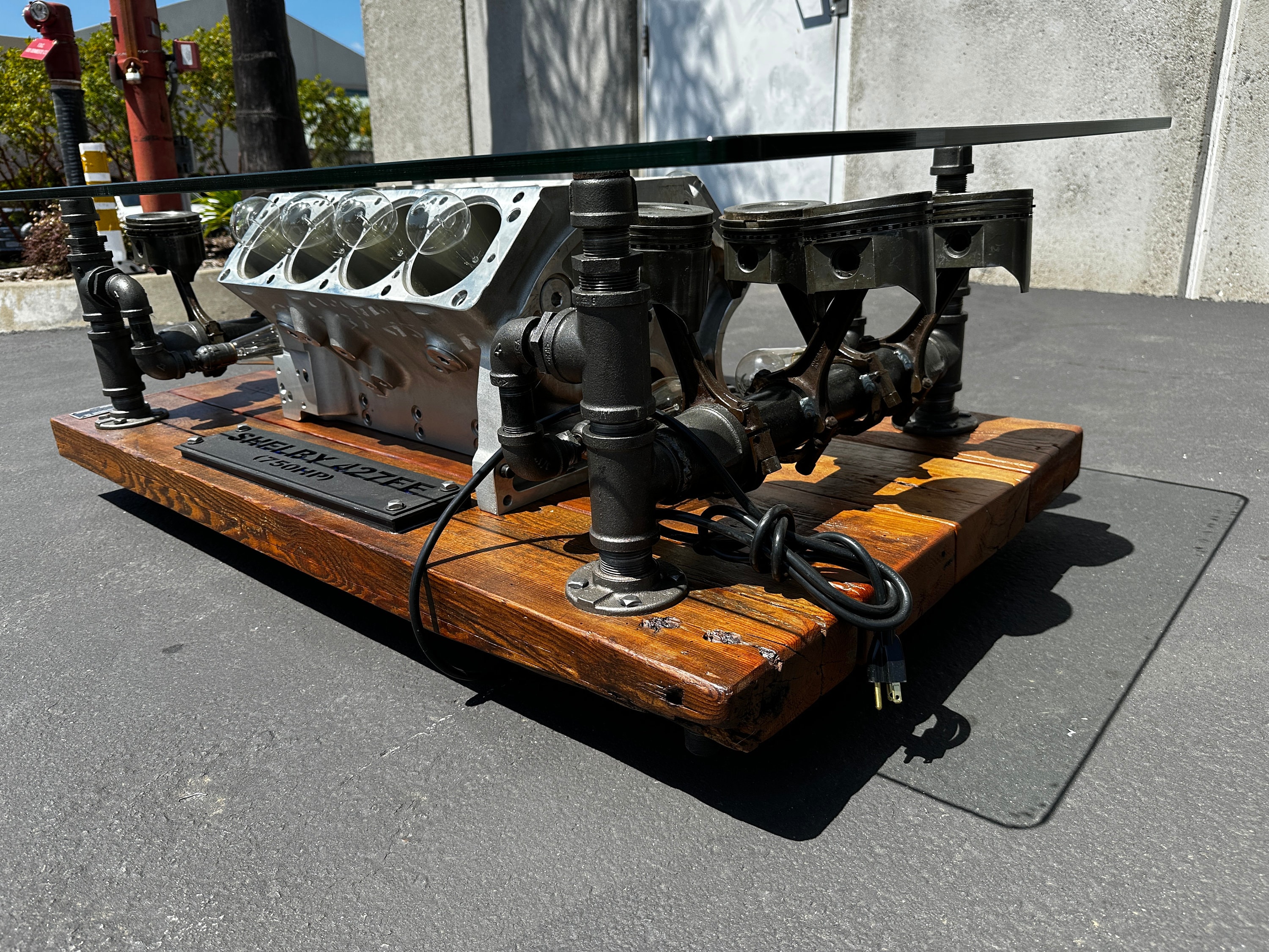 Shelby Engine Block Coffee Table - Etsy