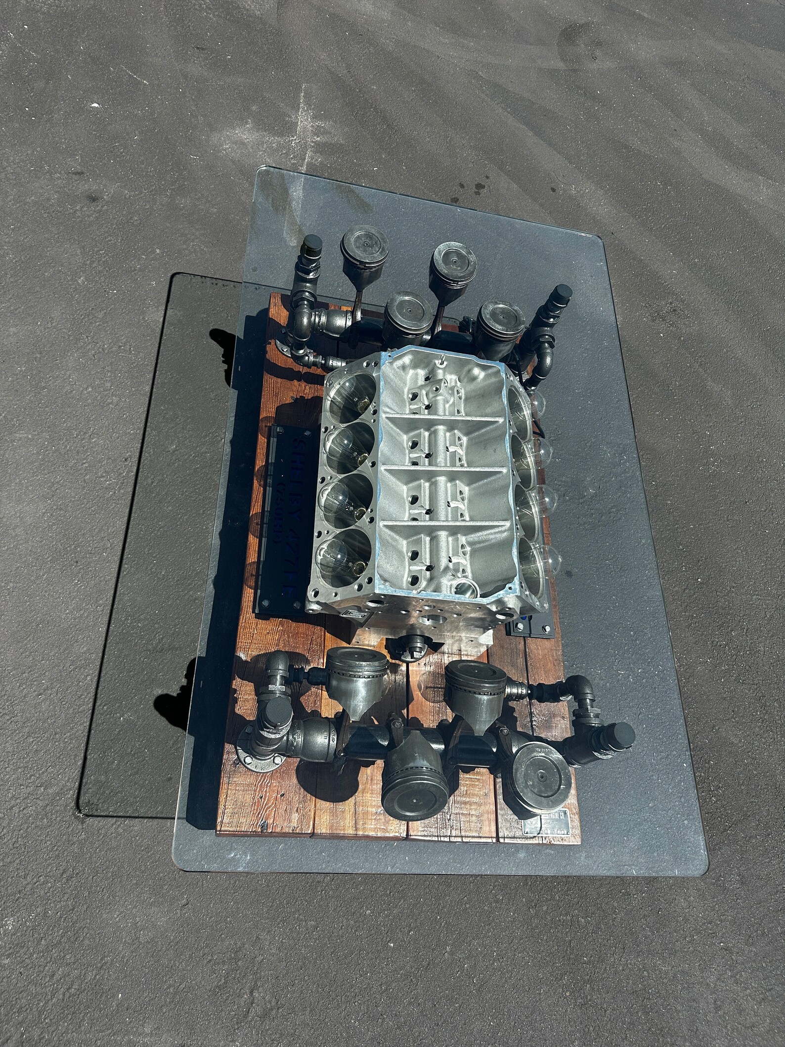 Shelby Engine Block Coffee Table - Etsy