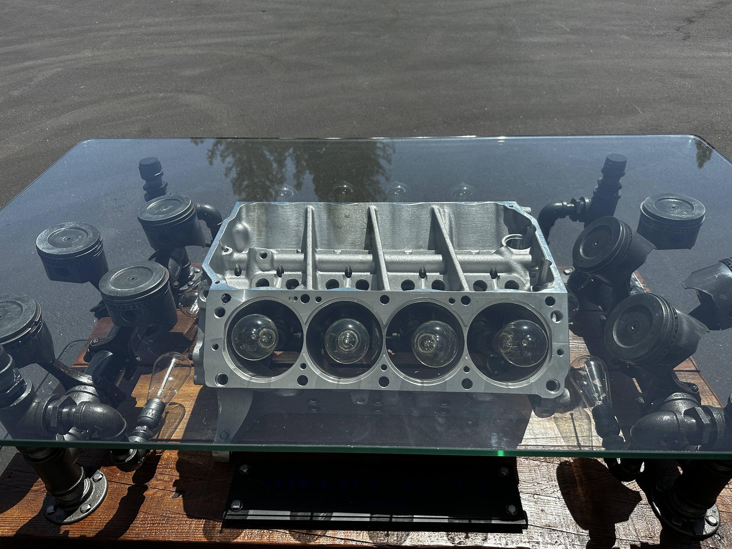 Shelby Engine Block Coffee Table - Etsy