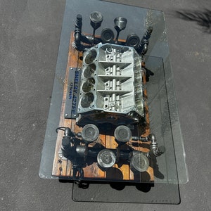 Shelby Engine Block Coffee Table - Etsy