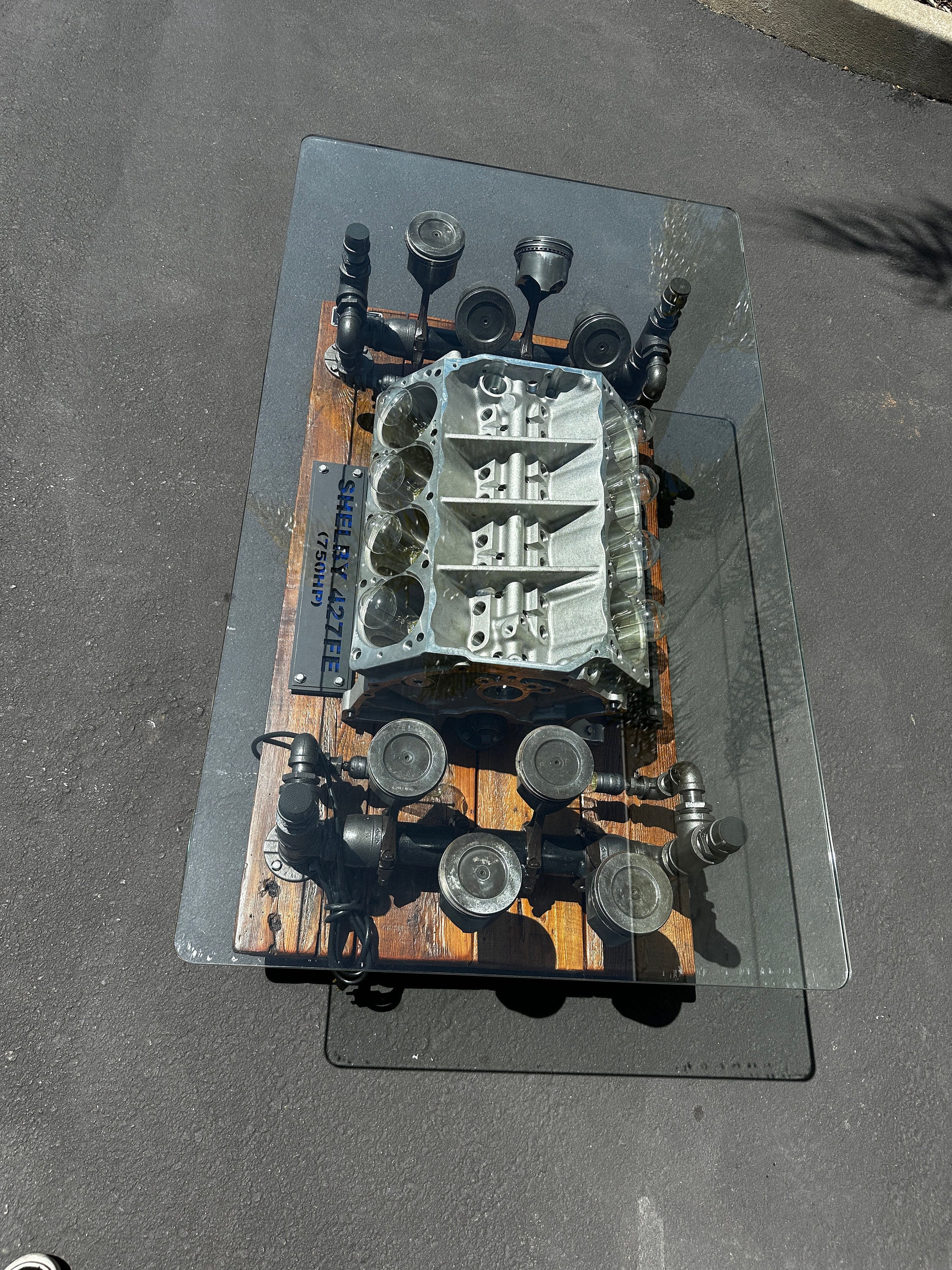 Shelby Engine Block Coffee Table - Etsy