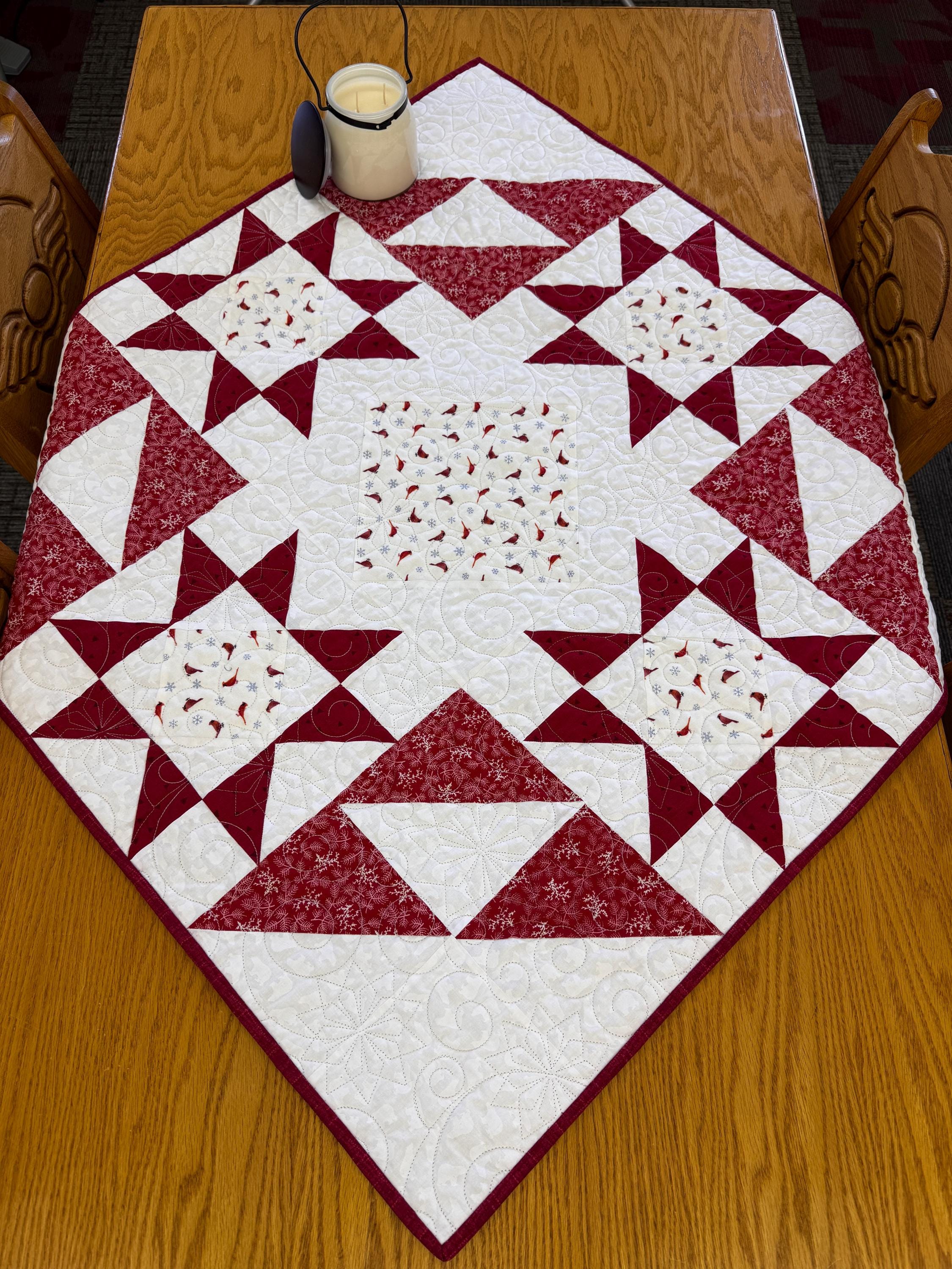 Winter Table Decor - Festive Table Top - Etsy