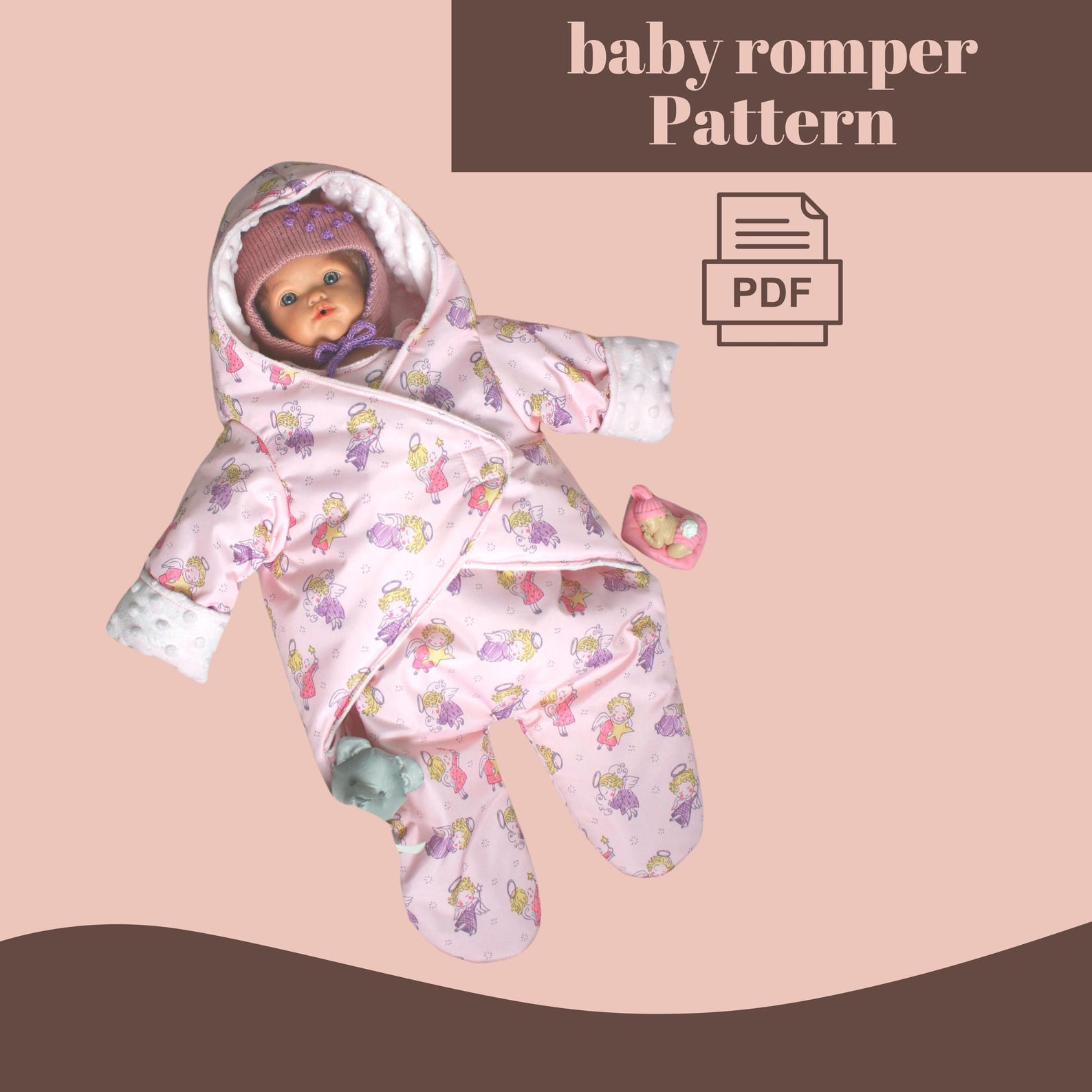 Baby Sleeping Bag Sewing Pattern PDF, Baby Sleep Sack Sewing Pattern ...