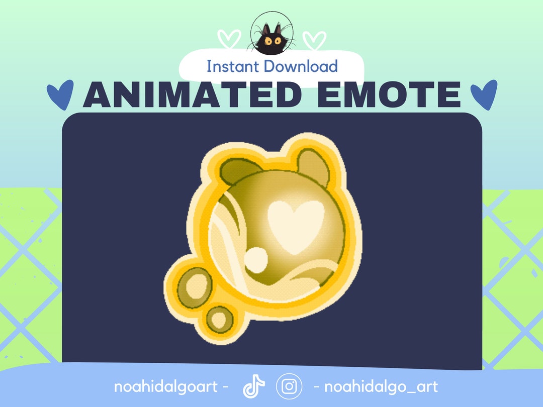 Genshin Imapct Animated Gold Seelie Emote / Twitch Animated Emote ...
