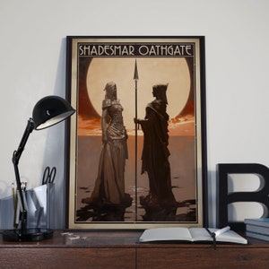 Shadesmar Oathgate Poster: Stormlight Archive, Cosmere Fantasy Art - Etsy