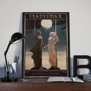 Shadesmar Oathgate Poster: Stormlight Archive, Cosmere Fantasy Art - Etsy