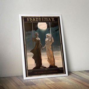 Shadesmar Oathgate Poster: Stormlight Archive, Cosmere Fantasy Art - Etsy