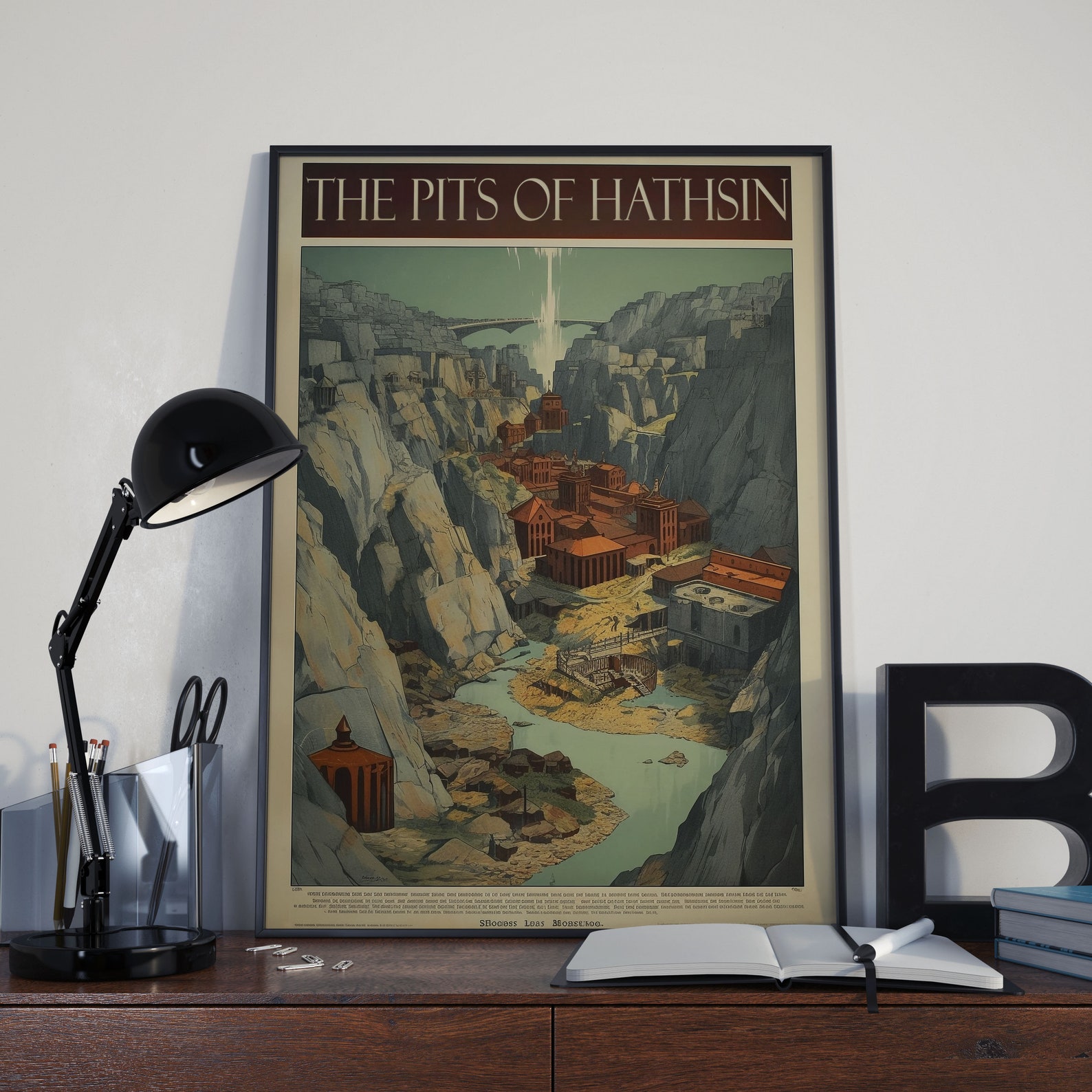 Mistborn Travel Poster: the Final Empire, Fantasy Wall Art - Etsy
