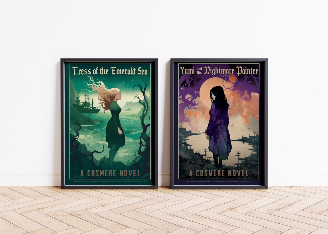 Cosmere Universe Poster Bundle: Tress and Yumi - Fantasy Wall Art - Etsy
