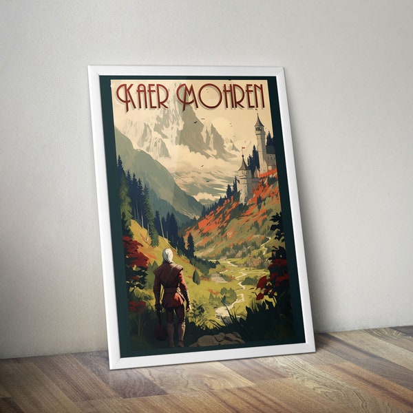 The Witcher Poster - Etsy