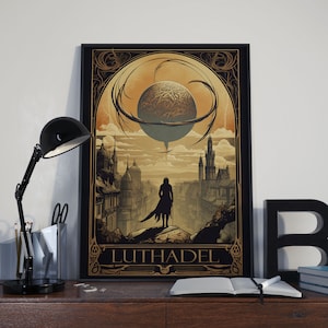 Mistborn Travel Poster Set: the Final Empire Wall Art - Etsy